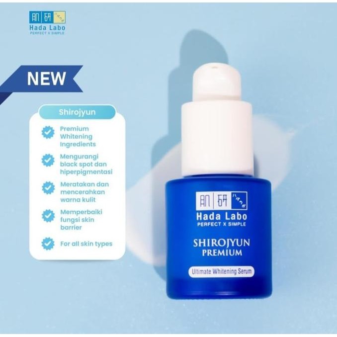 Jual HADA LABO Shirojyun | Gokujyun Premium Ultimate Whitening Serum ... Jual HADA LABO Shirojyun | Gokujyun Premium Ultimate Whitening Serum ...