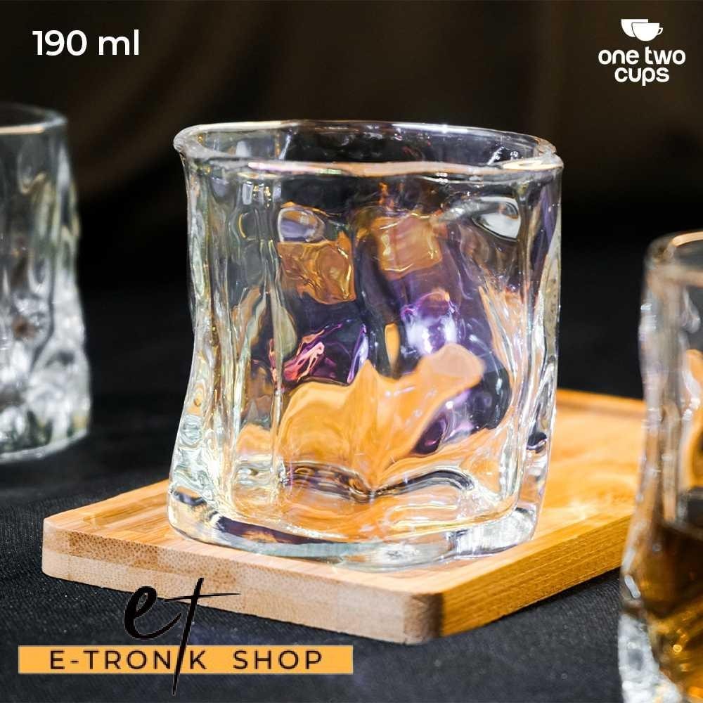 Jual ETRONIK One Two Cups Gelas Whisky Japanese Yamazaki Style Rock Glass 190ml - L200 | Shopee ...