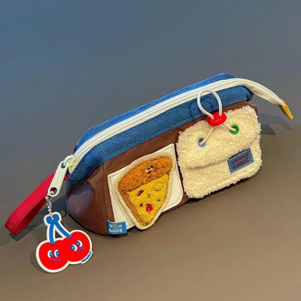 Jual Bear Burger Personality Bear Food Pencil Case/Cute stationery ...
