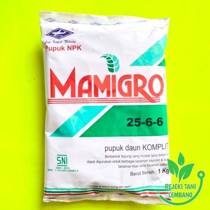 Jual TERLENGKAP PUPUK DAUN MAMIGRO ISI 1 KG | Shopee Indonesia