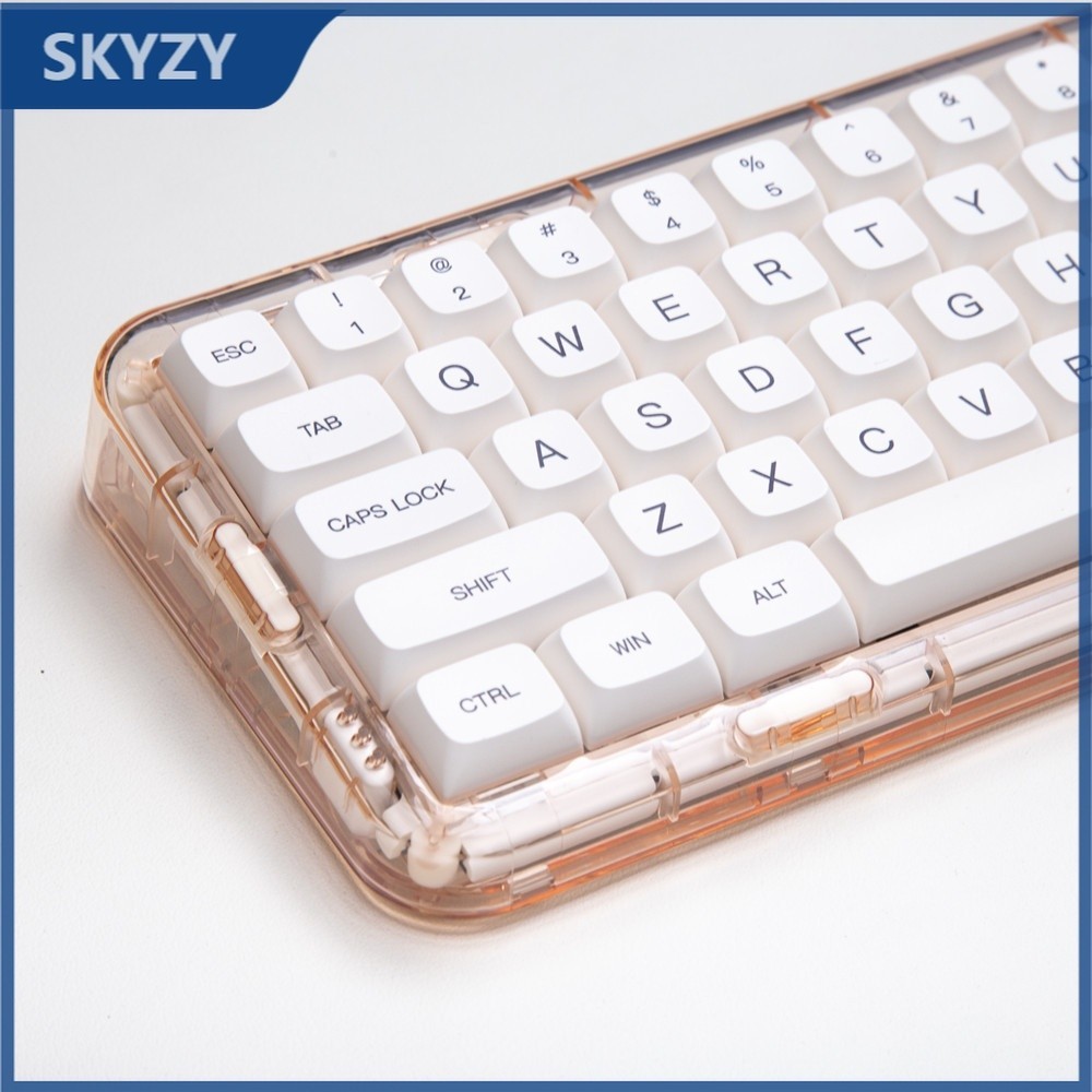 Jual 121 Keys Minimalis Putih Keycaps XDA Profil Jepang PBT Dye Sub ...