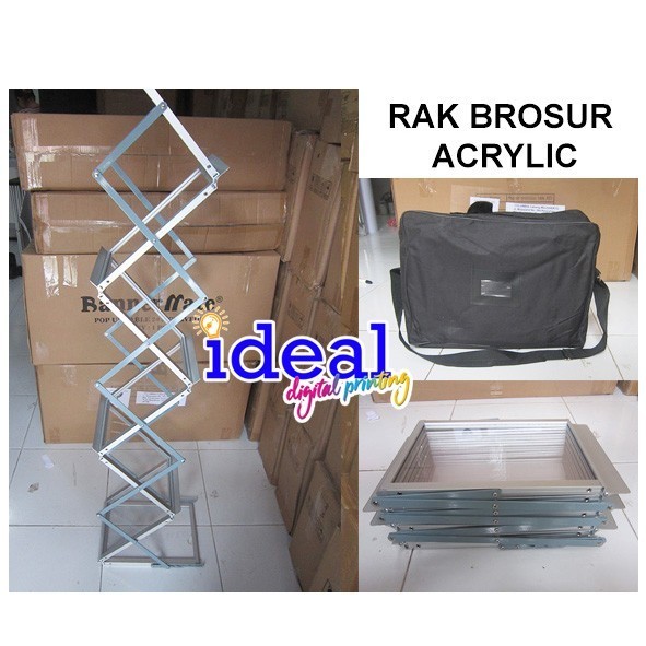 Jual Rak Brosur, Tempat Brosur, Rak Display, Brochure Display | Shopee ...