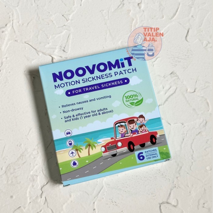 Jual Novomit motion sickness patch kids anti mabuk perjalanan | Shopee ...