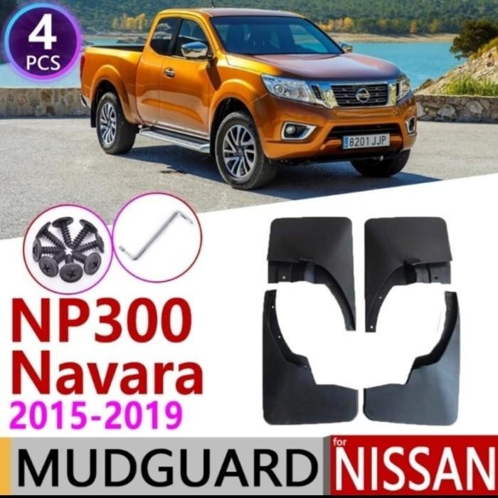 Jual Mud guard mudguard karpet lumpur nissan navara NP300 D23 OEM ...