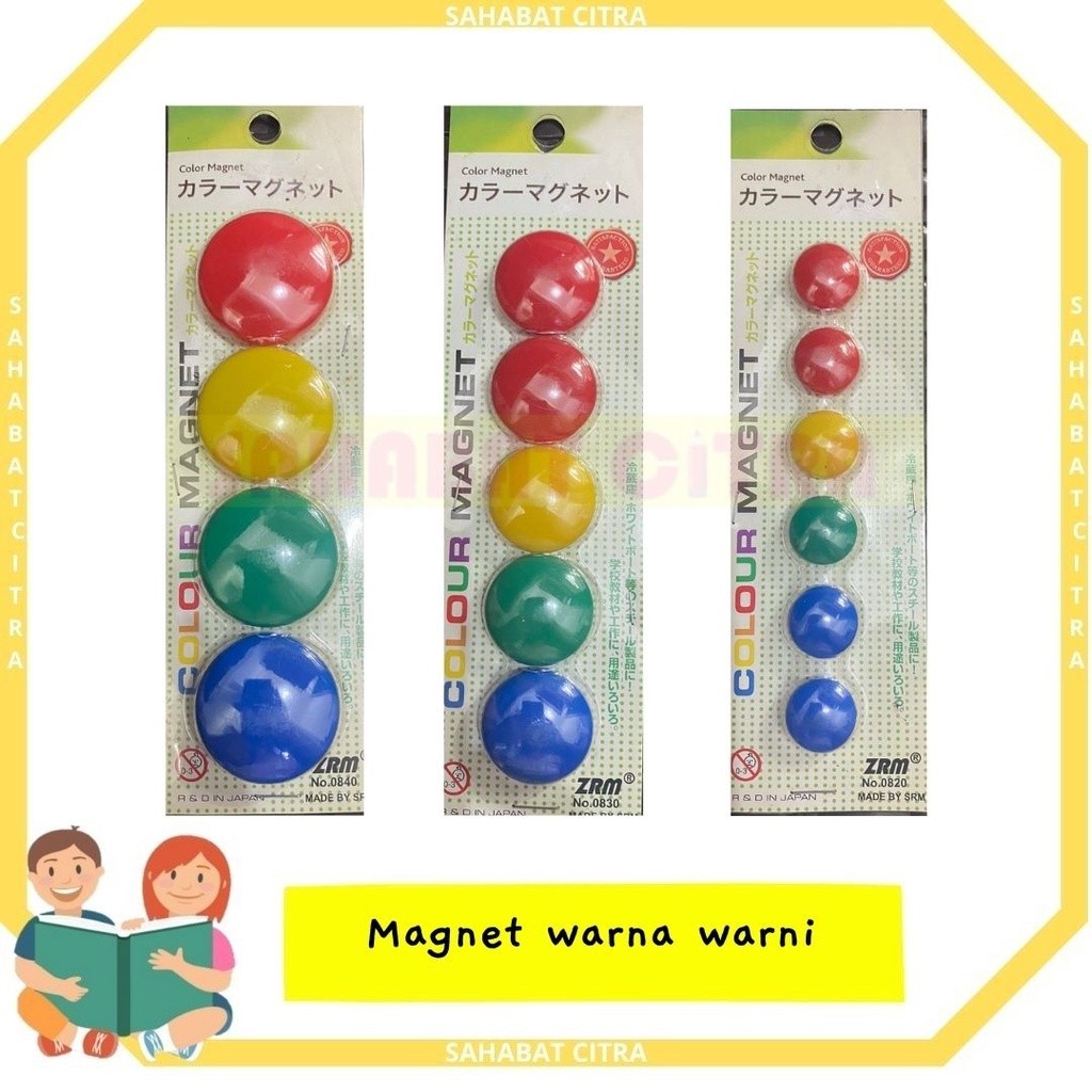 Jual MAGNET PAPAN TULIS WARNA WARNI 白板磁铁（彩色） | Shopee Indonesia