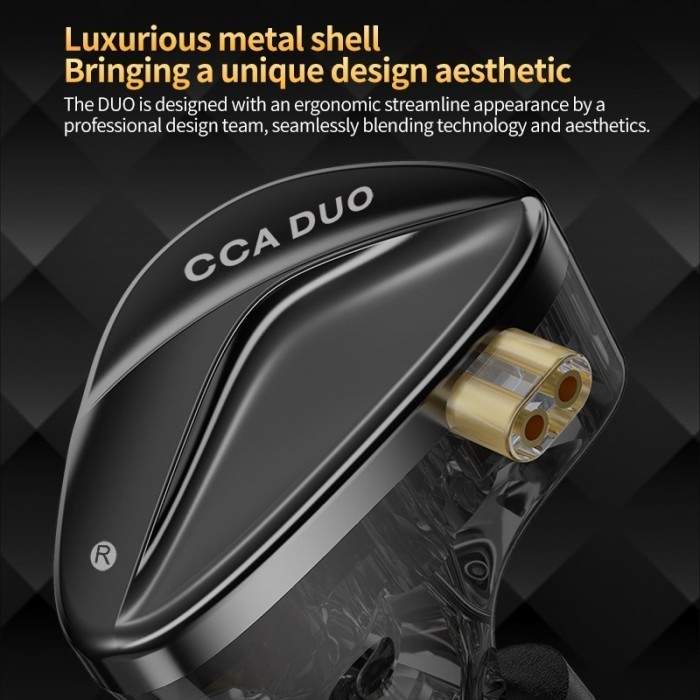 Jual Cca Duo High Performance In Ear Monitor Earphone With Mic | Shopee ...