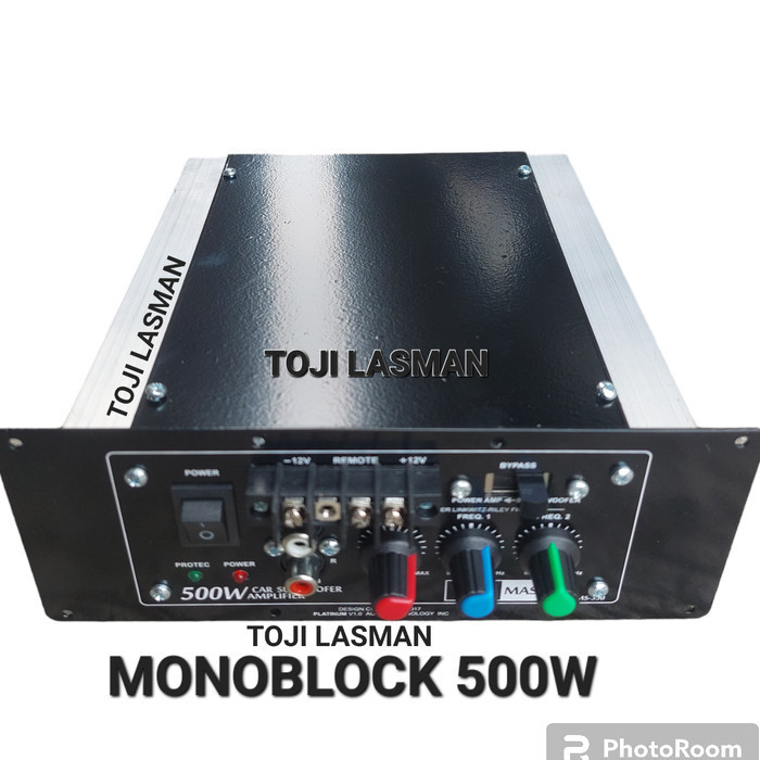 Jual Power Ampli Amplifier Mobil Motor 12V 12 Volt Aki Monoblock Mono ...