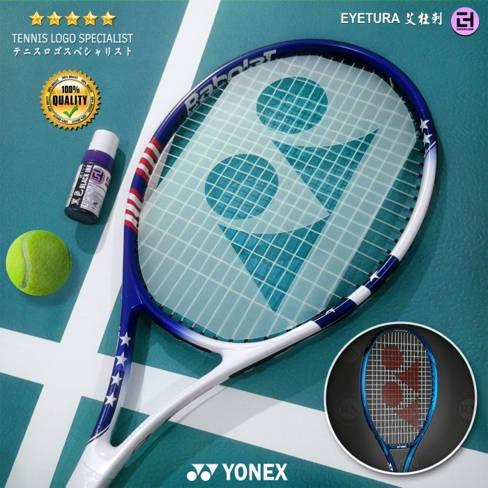 Jual Cetakan Racket / Logo Raket Tenis / Stencil Card Tennis General ...