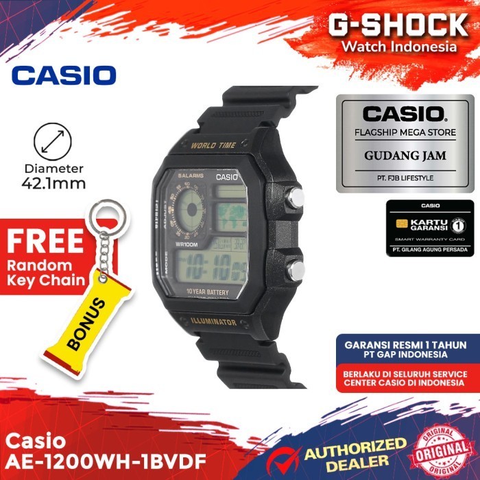 Jual Casio General Ae-1200Wh-1Bvdf Ae-1200Wh Ae-1200 Ae1200Wh Ae 1200Wh ...