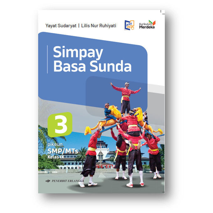 Jual BUKU ERLANGGA (BARU & ORIGINAL) SIMPAY BASA SUNDA PIKEUN SMP/MTS ...