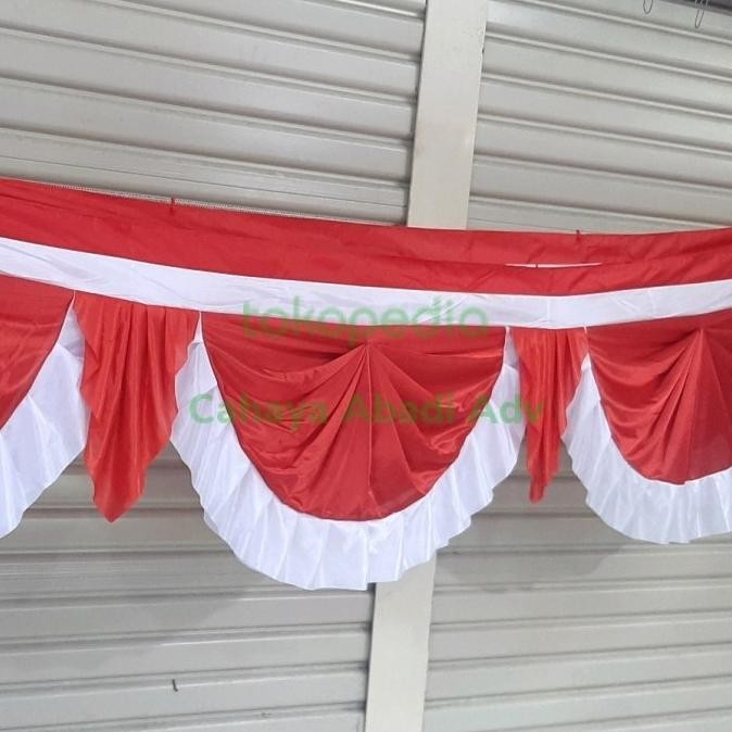 Jual Bendera Merah Putih Umbul Umbul Polos 8m LS01 | Shopee Indonesia