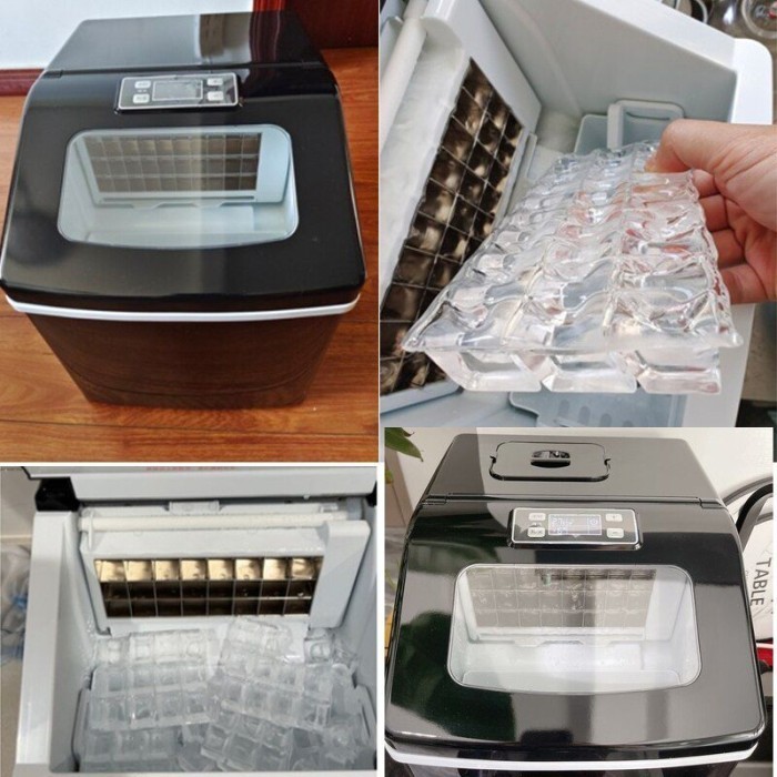 Jual 30Kg/D Mesin Pembuat Es Batu Kristal Stainless Ice Maker Machine ...