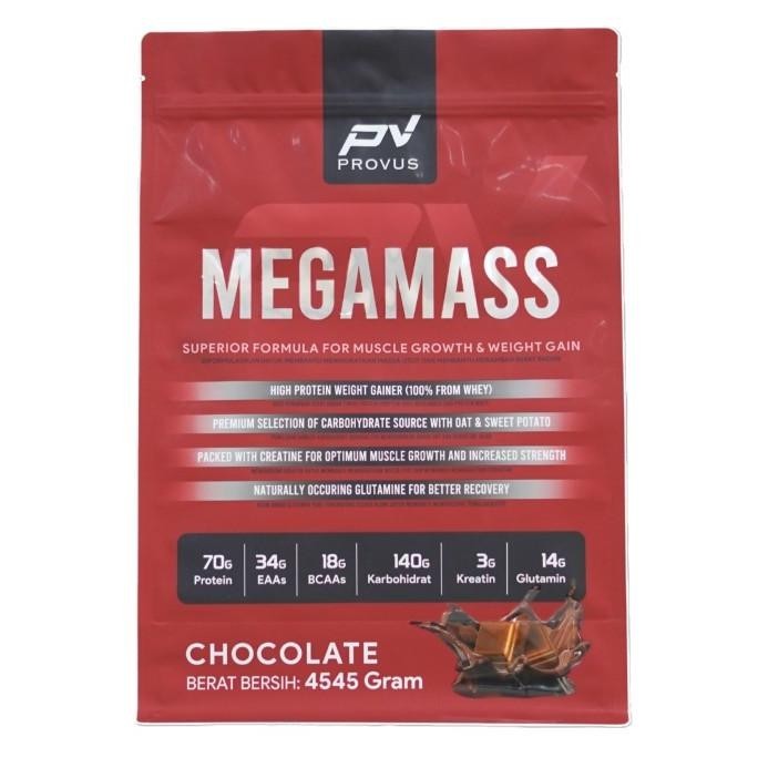 Jual Provus Mega Mass 10 lbs Susu Gainer Protein Penambah Berat Badan ...