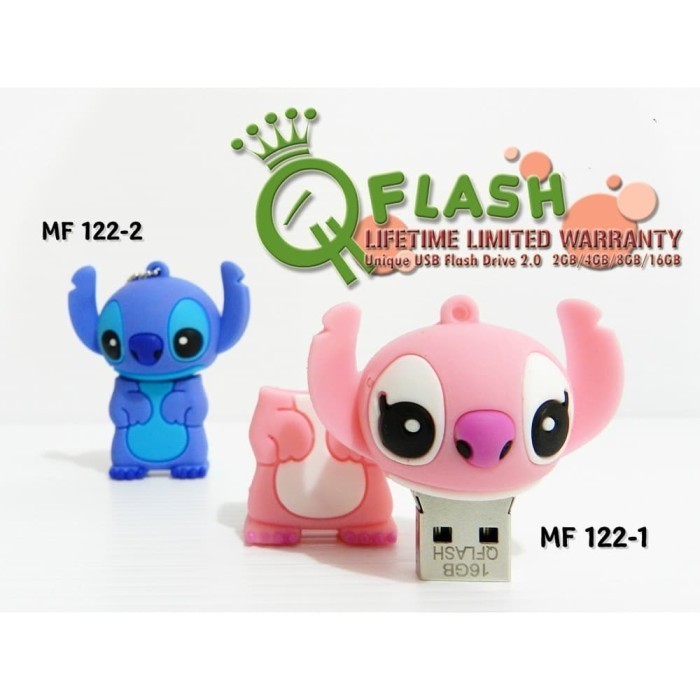 Jual Usb Flashdisk Lilo & Stitch Disney Lucu Kapasitas 8/16/32Gb ...