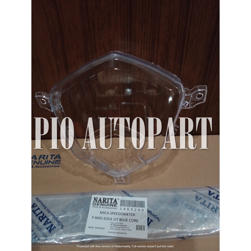 Jual [NARITA] Mika Speedometer Mio Soul GT 125 Blue Core (Kaca ...