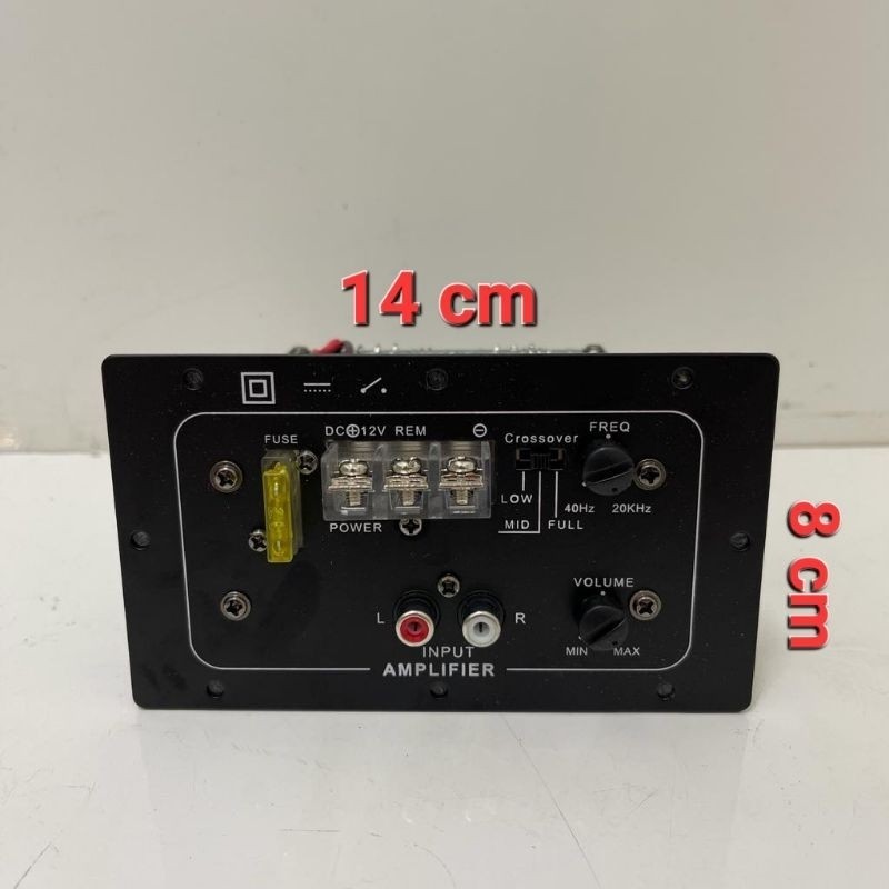 Jual Modul Power Kit Subwoofer Buat Mobil Buat Speaker 6/8/10/12 Inch ...