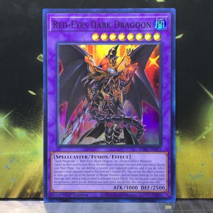 Jual YUGIOH TCG RED-EYES DARK DRAGOON - RA02 HARGA KHUSUS | Shopee ...