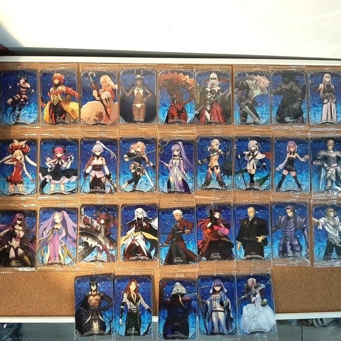Jual KARTU FGO WAFER CARD FATE/GRAND ORDER 4 STAR NORMAL SILVER SR ...
