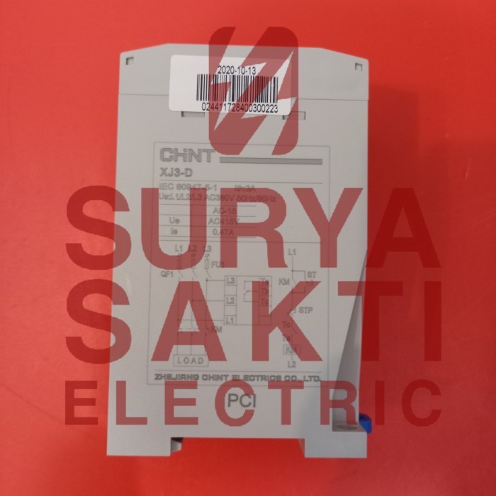 Jual NEW SERIES PHASE FAILURE RELAY CHINT XJ3 - D / XJ3 D PFR CHINT ...