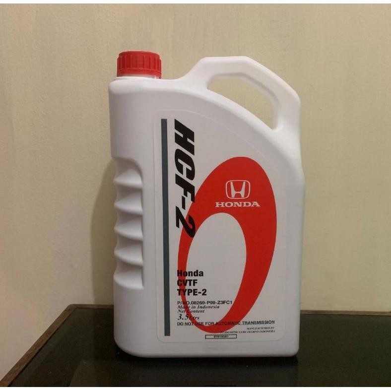 Jual Oli transmisi matic Honda HCF-2 galon 3,5 Liter (Honda CVT fluid) | Shopee Indonesia