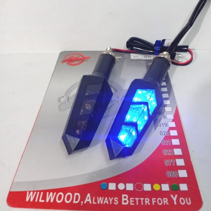 Jual SEN ASSY LED VARIASI UNIVERSAL WARNA BIRU | Shopee Indonesia