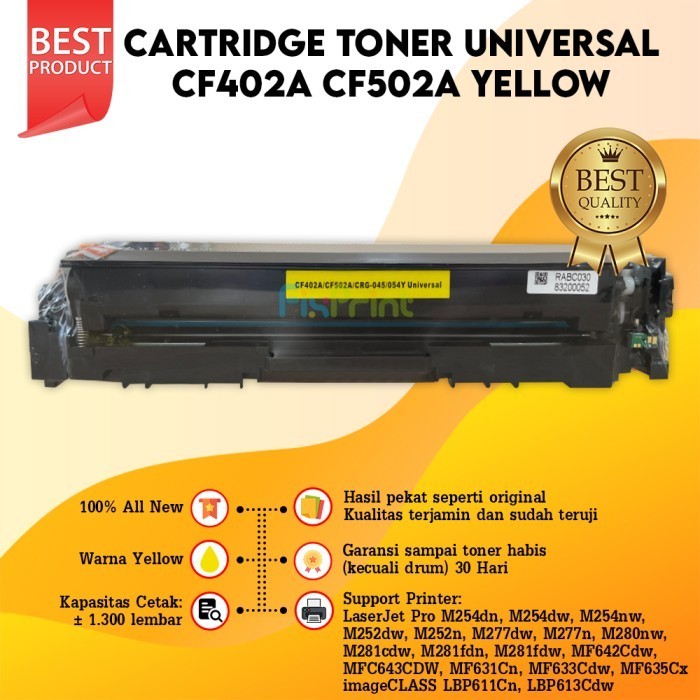 Jual Menarik Cartridge Toner Compatible 054 Canon Lbp-621Cw 623Cdw Mf ...