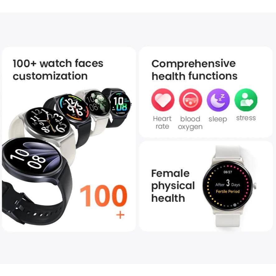 Jual gfd-6 Haylou Solar LS05 Lite Smartwatch 1.38 inch Hemat | Shopee ...