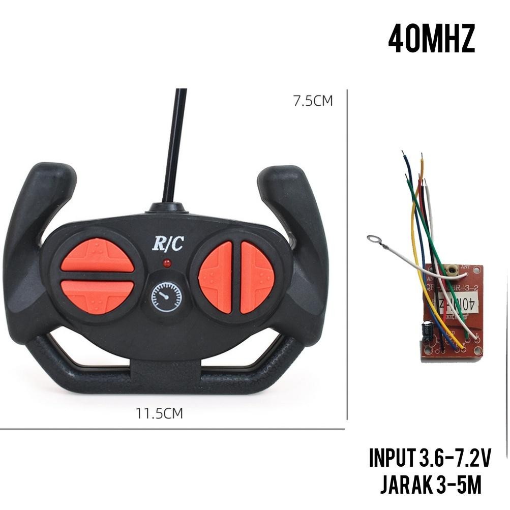 Jual Stok terbaru COD PCB01 KOMPLIT MODUL PCB RC DAN REMOTE RC MOBIL RC ...