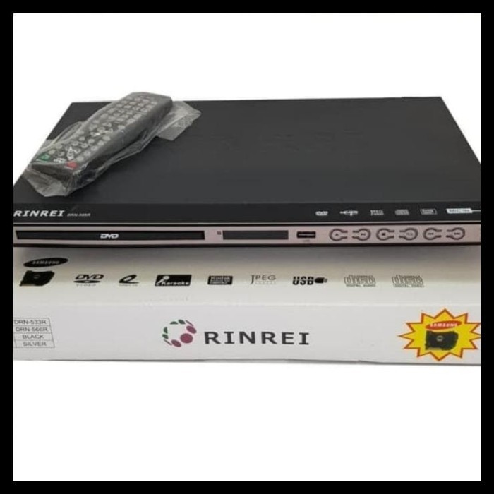 Jual Rinrei Dvd Player Drn-566 Body Besi Optik Samsung | Shopee Indonesia