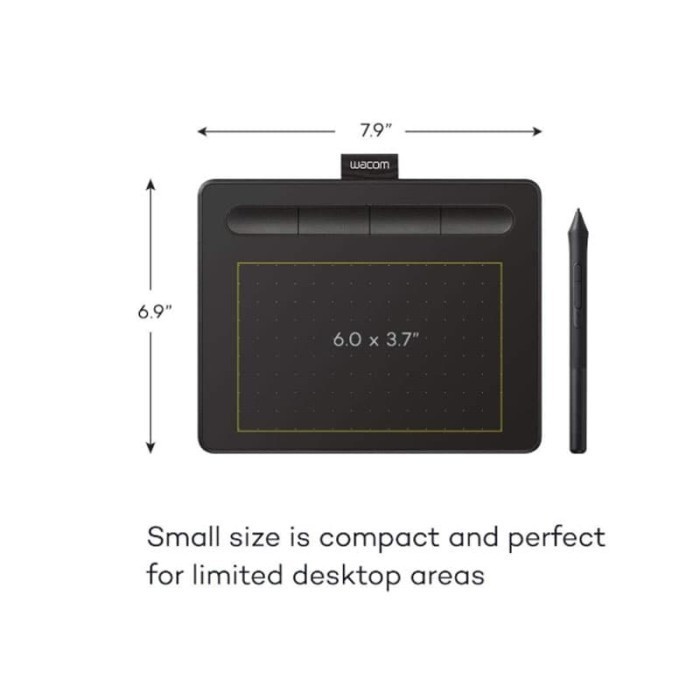 Jual Wacom Intuos Drawing Tablet Small Ctl-4100/K0-Cx Ctl 4100 Ctl4100K0 Cx | Shopee Indonesia