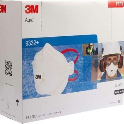 Jual 3M Respirator 9332A+ Fpp3 Di Atas N95 | Shopee Indonesia