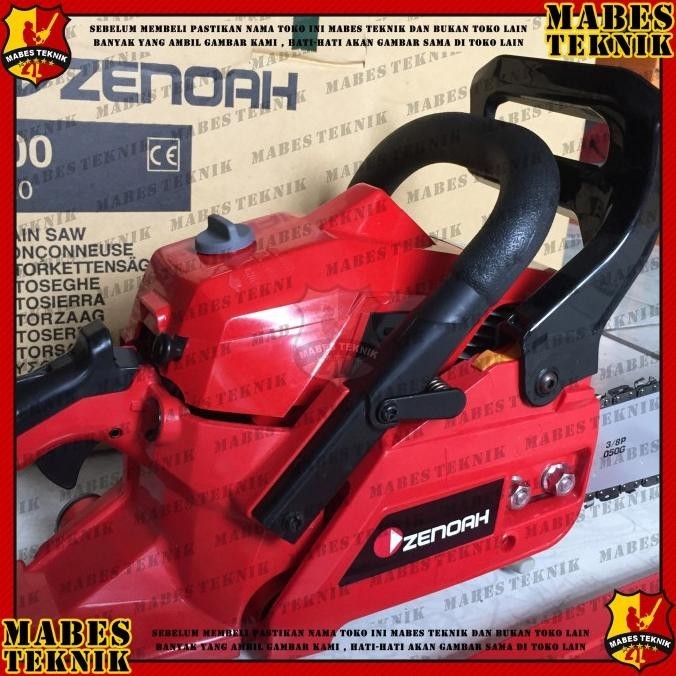 Jual [ Bv ] Chain Saw Gergaji Mesin Chainsaw 16 Inch / Komatsu Zenoah G3800 G3800 !! Ready ...