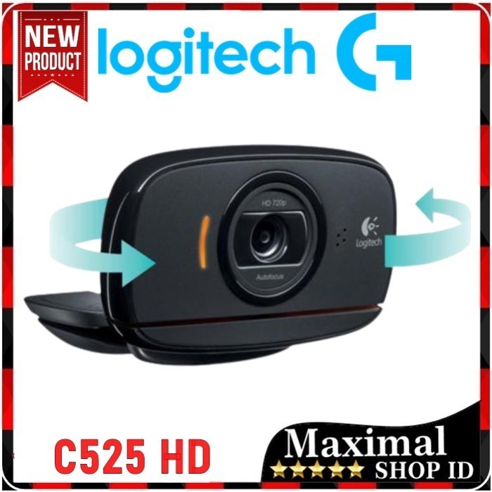 Jual Logitech C525 HD Webcam 720P Garansi Resmi | Shopee Indonesia