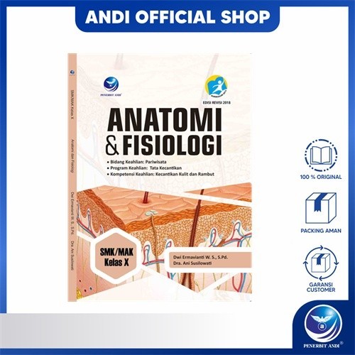 Jual Penerbit Andi - Anatomi Dan Fisiologi Untuk SMK X, Bidang Keahlian: Pariwisata, Program ...