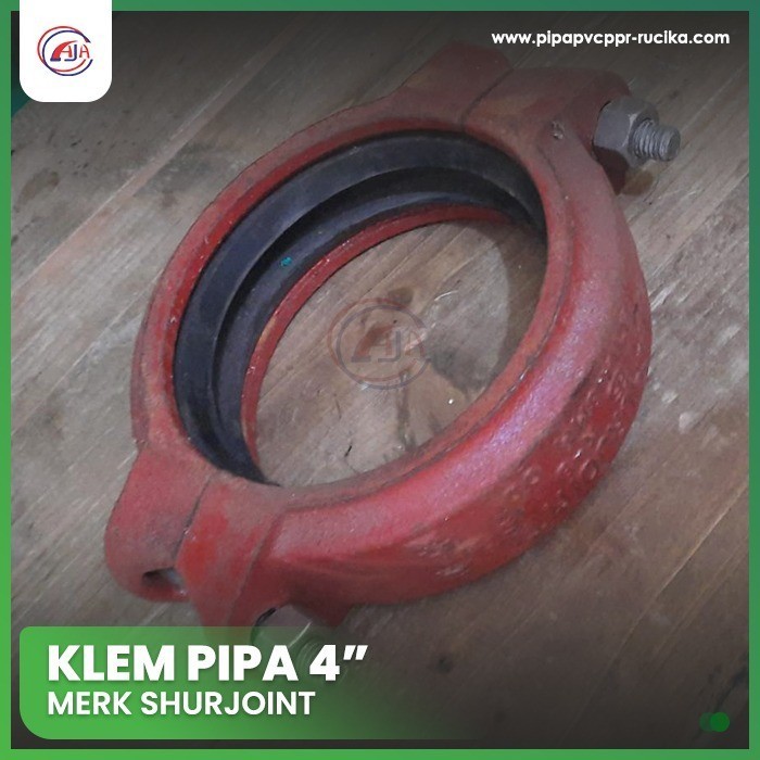 Jual Klem Pipa 4 Inch (Merk Shurjoint) | Shopee Indonesia