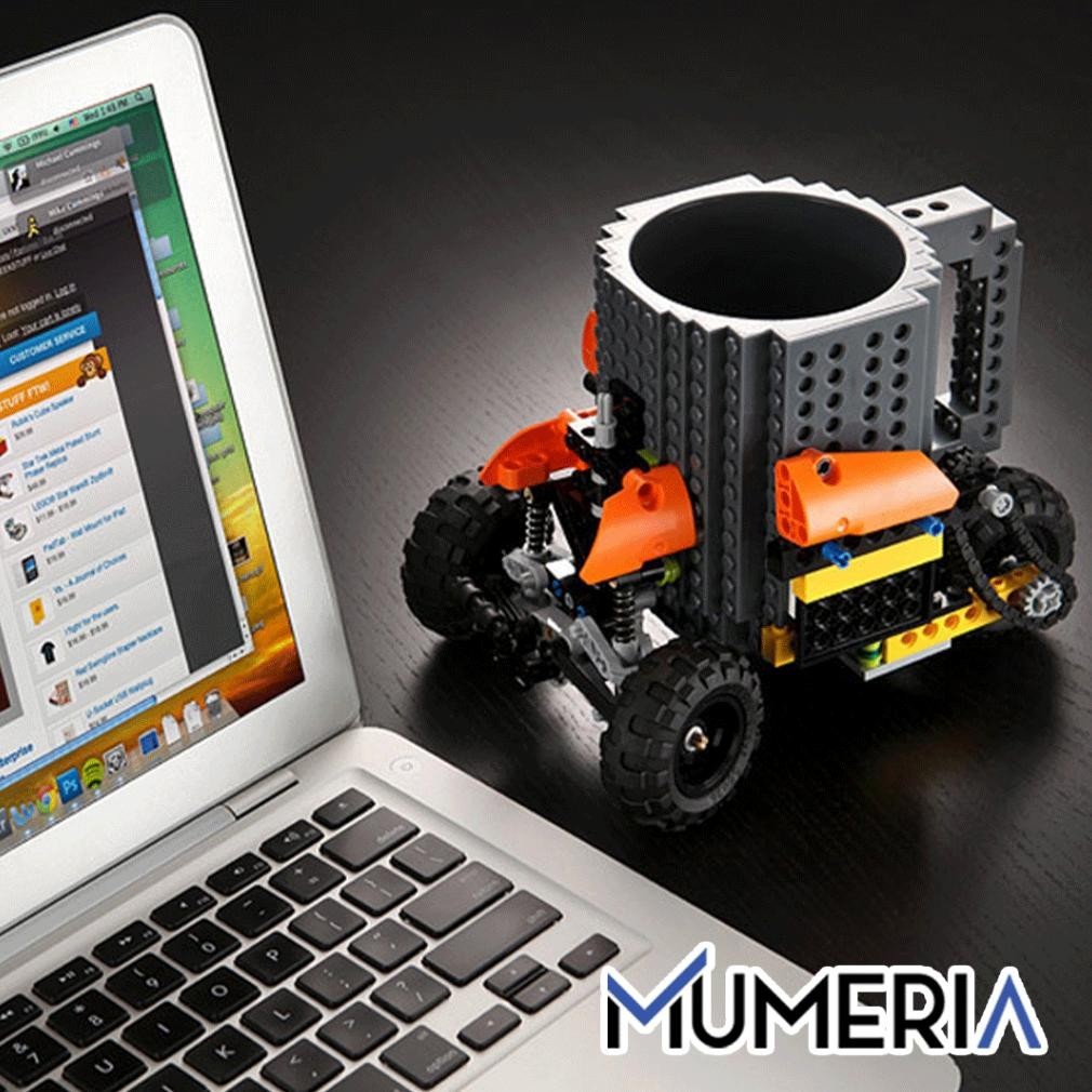 Jual gh-6 Gelas Cangkir Mug Unik Build on Brick Set Mainan Bongkar ...