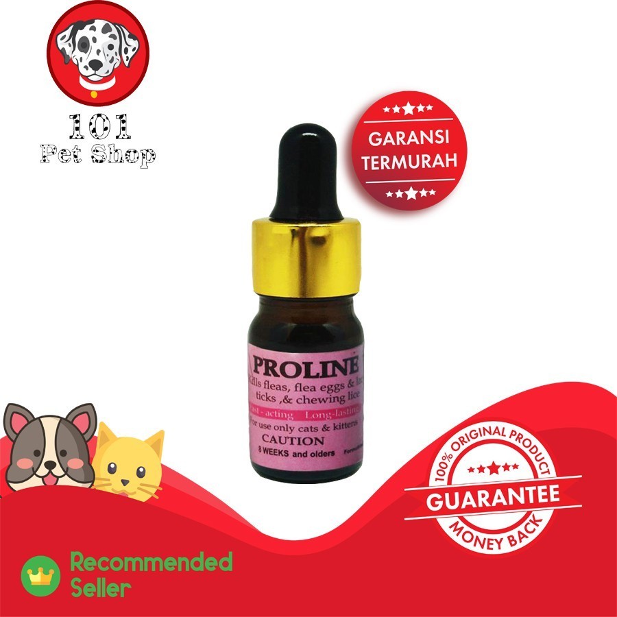 Jual PROLINE PLUS 2.5ML OBAT KUTU KUCING | Shopee Indonesia