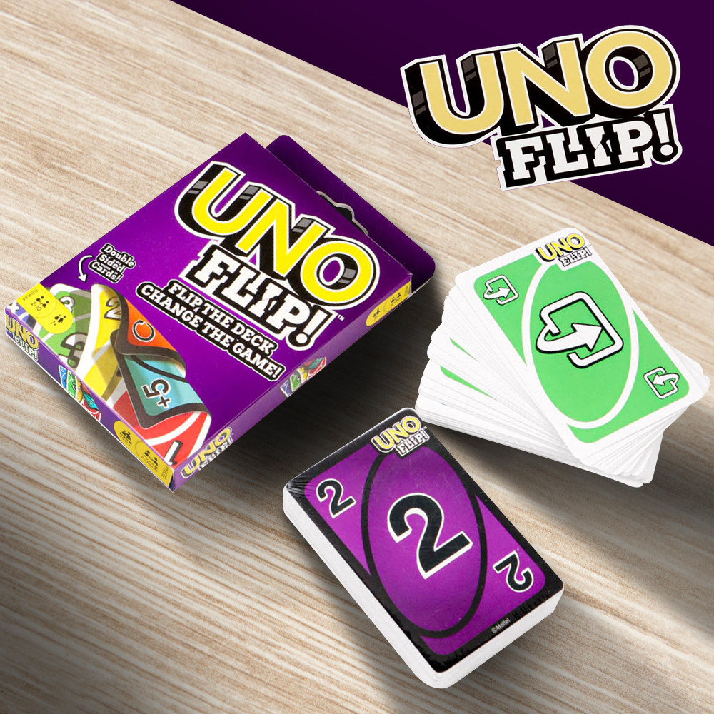 Jual Uno Flip Set Kartu Uno Card Game 2 10 Orang Gdr44 Multi Color ...