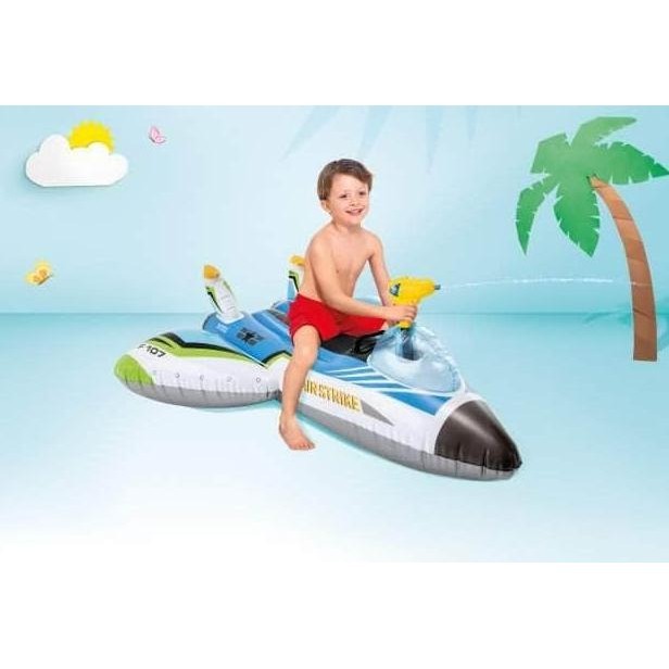 Jual Intex 57536 Water Gun Plane Ride On Ban Pelampung Pesawat Renang ...