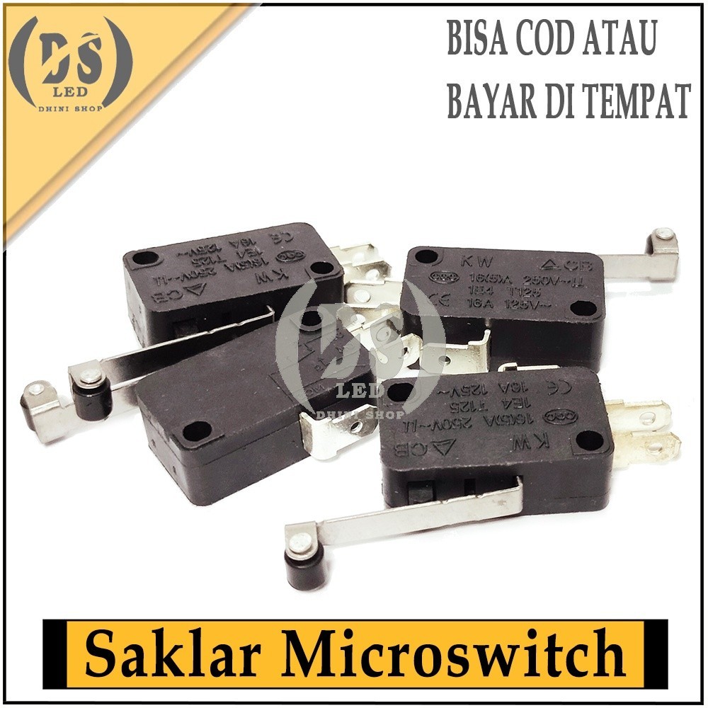 Jual Microswitch Gagang Roda / Saklar Lampu Tembak / Saklar Dim Lampu Tembak Sorot / Micro Limit ...