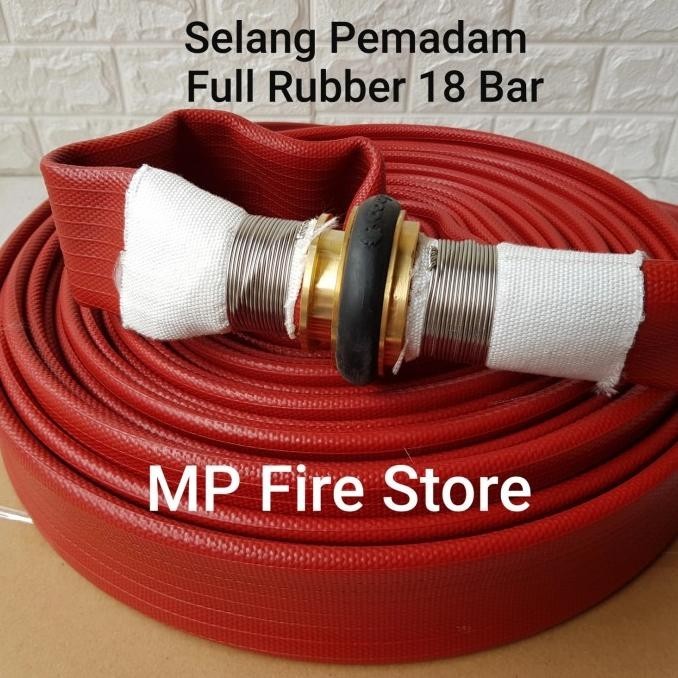 Jual Fire Hose Rubber Zeki 2.5 " X 20 Mtr Selang Pemadam Jetstar Jet Star !! Ready | Shopee ...