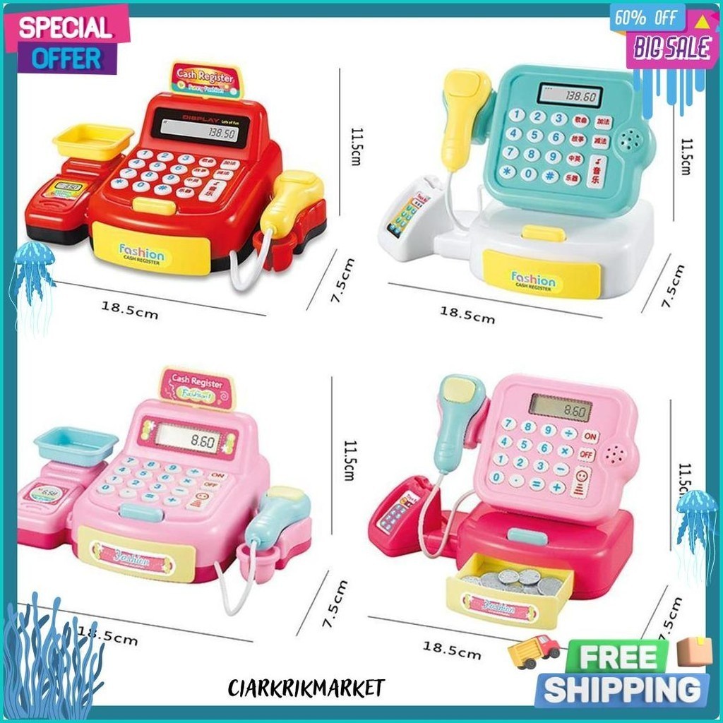 Jual Mesin Kasir Belanja Kalkulator Berhitung/ Cash Register With ...