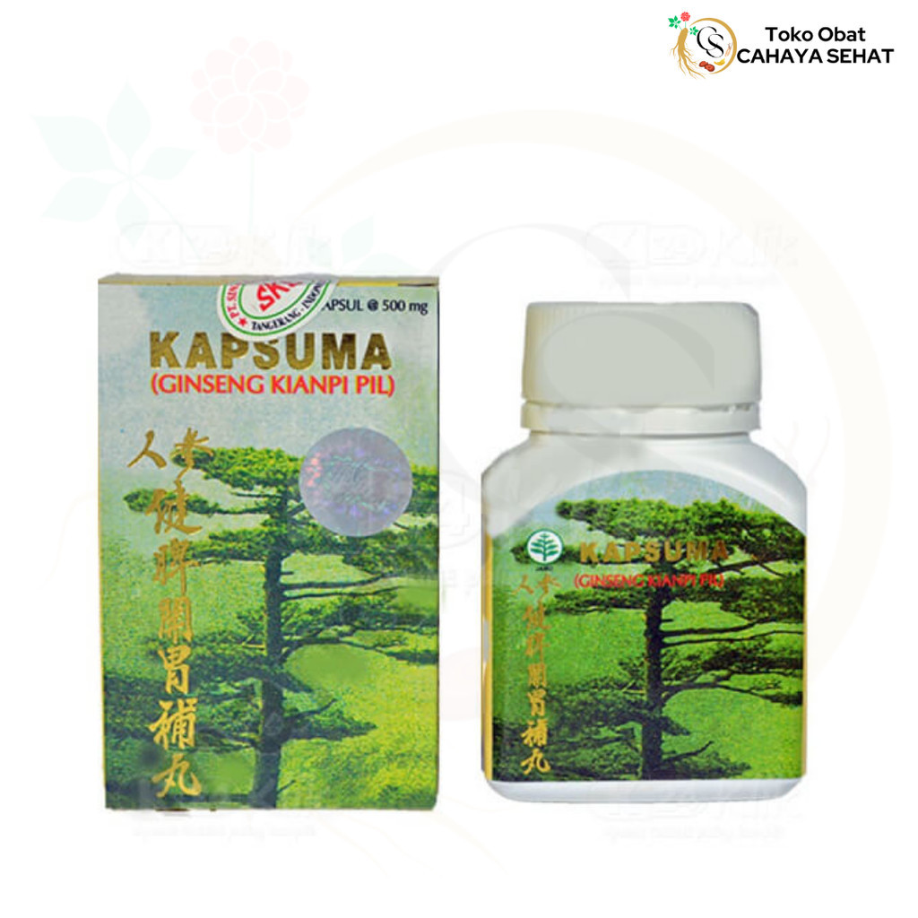 Jual KAPSUMA (GINSENG KIANPI PIL)/(LAMBUNG/PENGGEMUK BADAN/NAFSU MAKAN ...