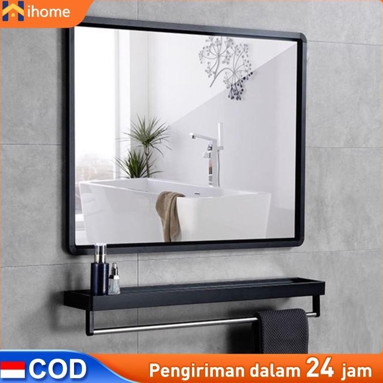 Jual Cermin Dinding Gantung Dengan Rak Kaca Cermin Tebal Cermin Tempel ...