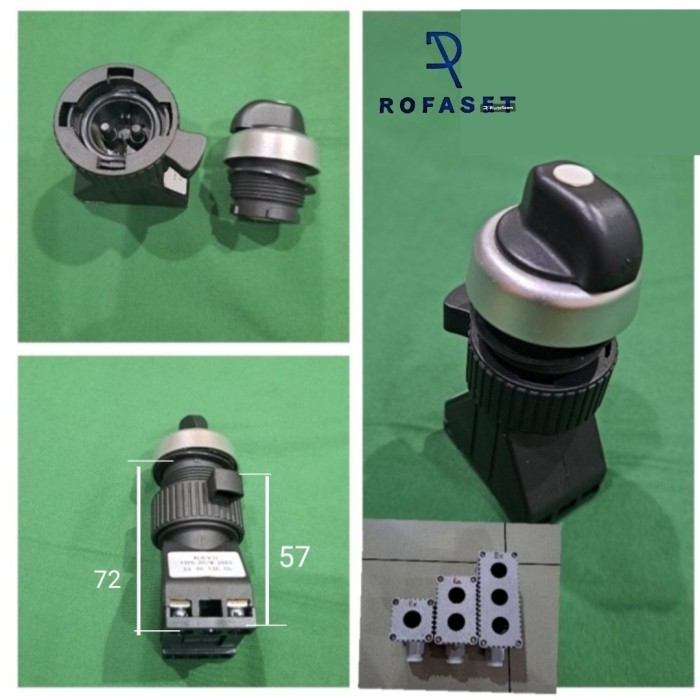 Jual Explosion Proof Selector Switch 3 Position Q30Mm Ex De Iic Gb Ori ...