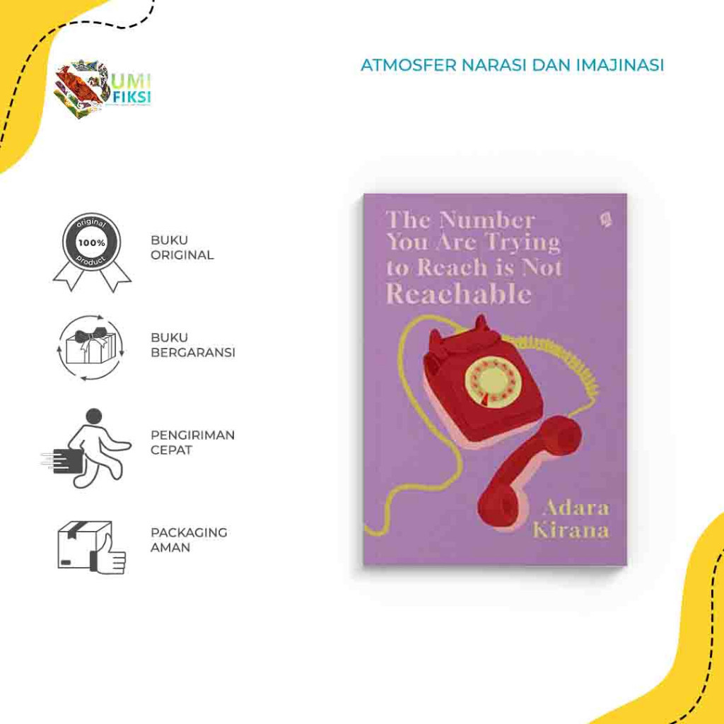 Jual Buku Novel The Number You Are Trying to Reach is Not Reachable ...