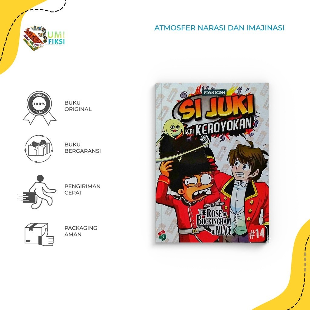 Jual Buku Komik Si Juki Seri Keroyokan #14 - Pionicon - Bukune ...