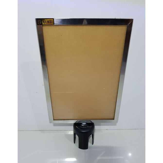 Jual Sign Frame A4 Potrait Signage Poster Papan Tiang Antrian | Shopee ...