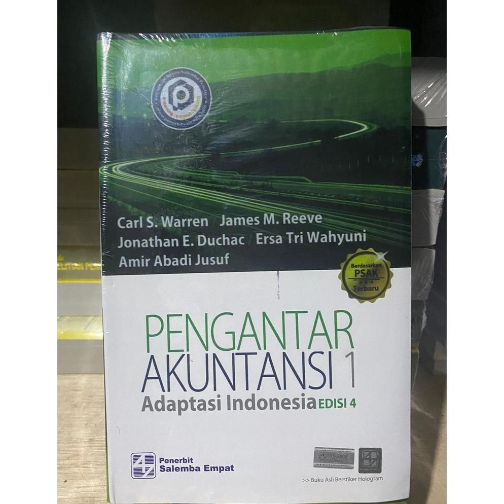 Jual CR - Pengantar Akuntansi 1 Adaptasi Indonesia Edisi 4 Oleh Carls Warren dkk [yn] TERLARIS ...