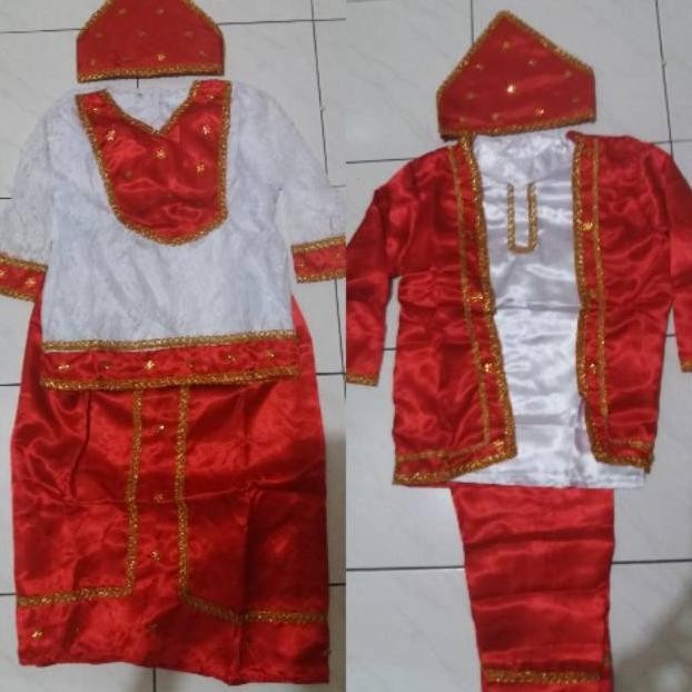 Jual Ori Baju Adat Maluku Dewasa // Baju Adat Ambon Sma Grosir | Shopee ...